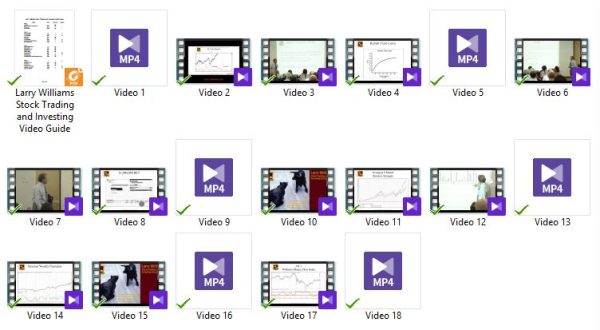 Larry Williams - Stock Trading and Investing Course - Item Digital