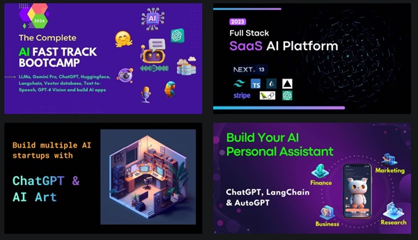 Code4Startup - Bundle of AI Premium Courses - Item Digital